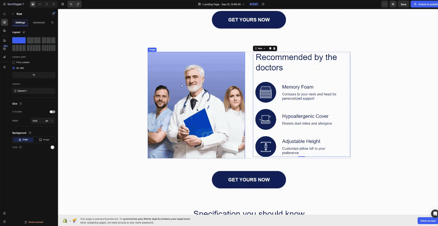 Row Element - Help Center
