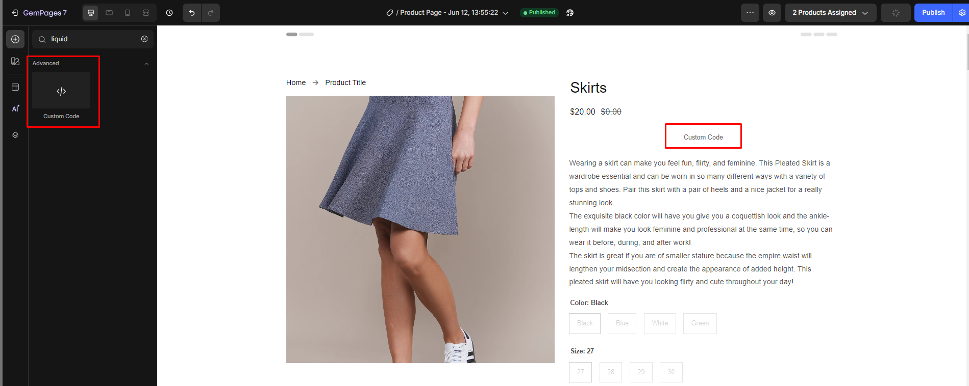 Add Product Metafield to your Page - Help Center