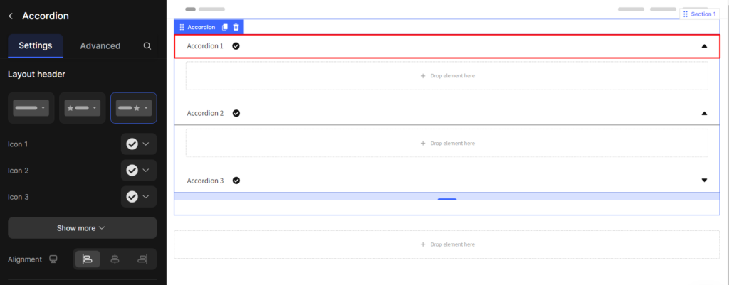 Accordion Element - Help Center