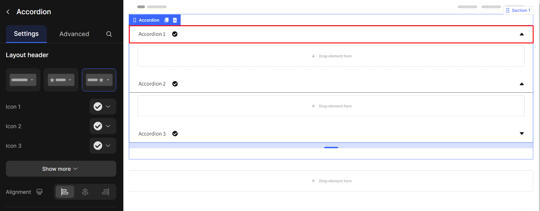 Accordion Element - Help Center