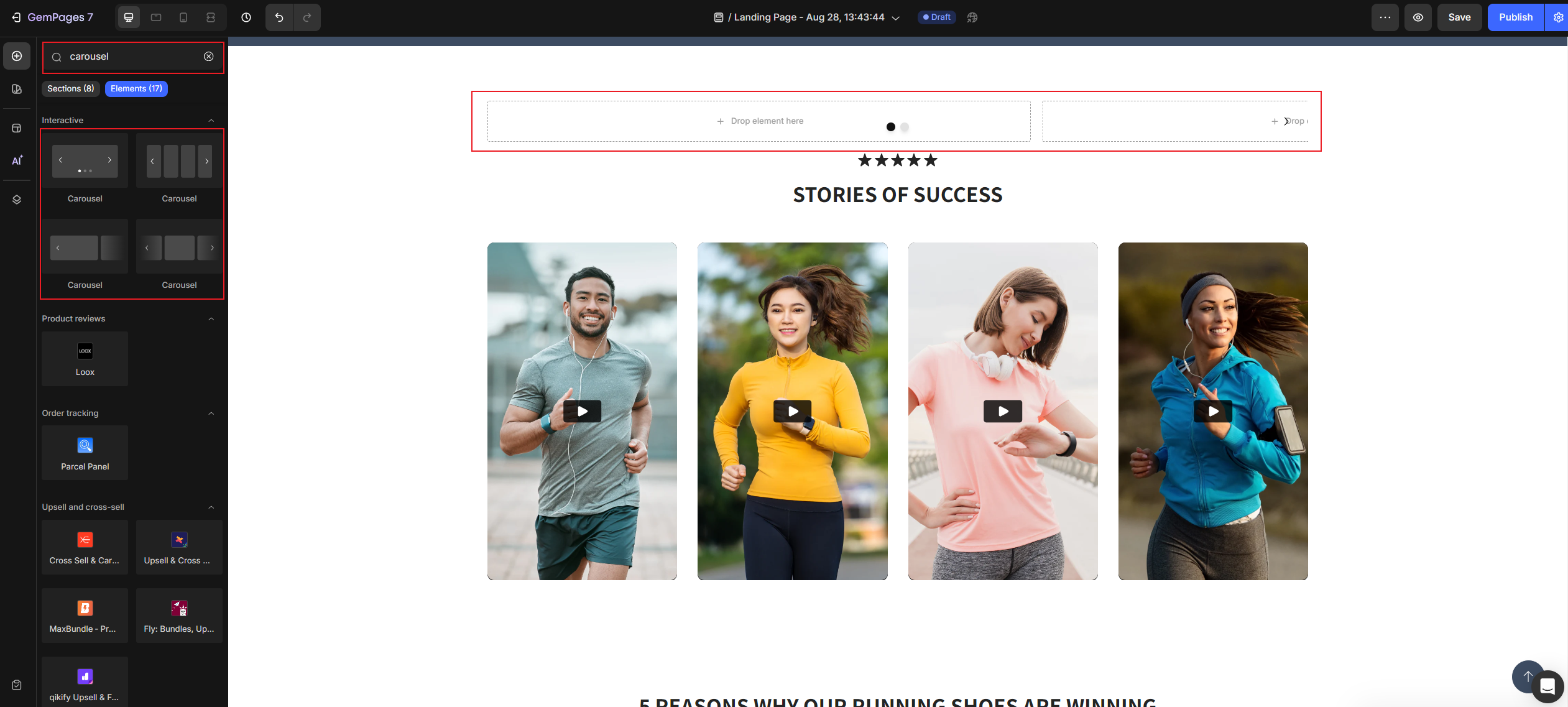 Carousel Element - Help Center