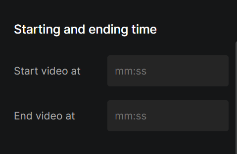 Video Element - Help Center