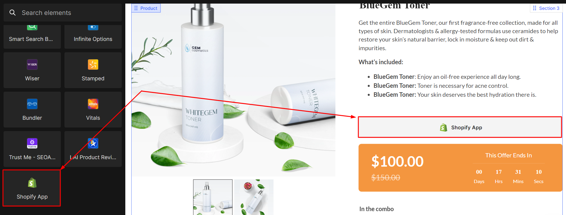 Shopify App Element - Help Center