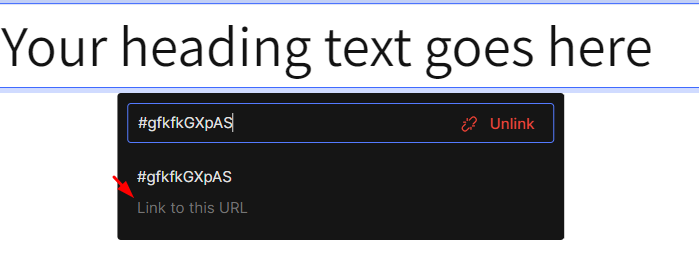 Create a Link to Scroll to a Specific Section on Your Page - Help Center