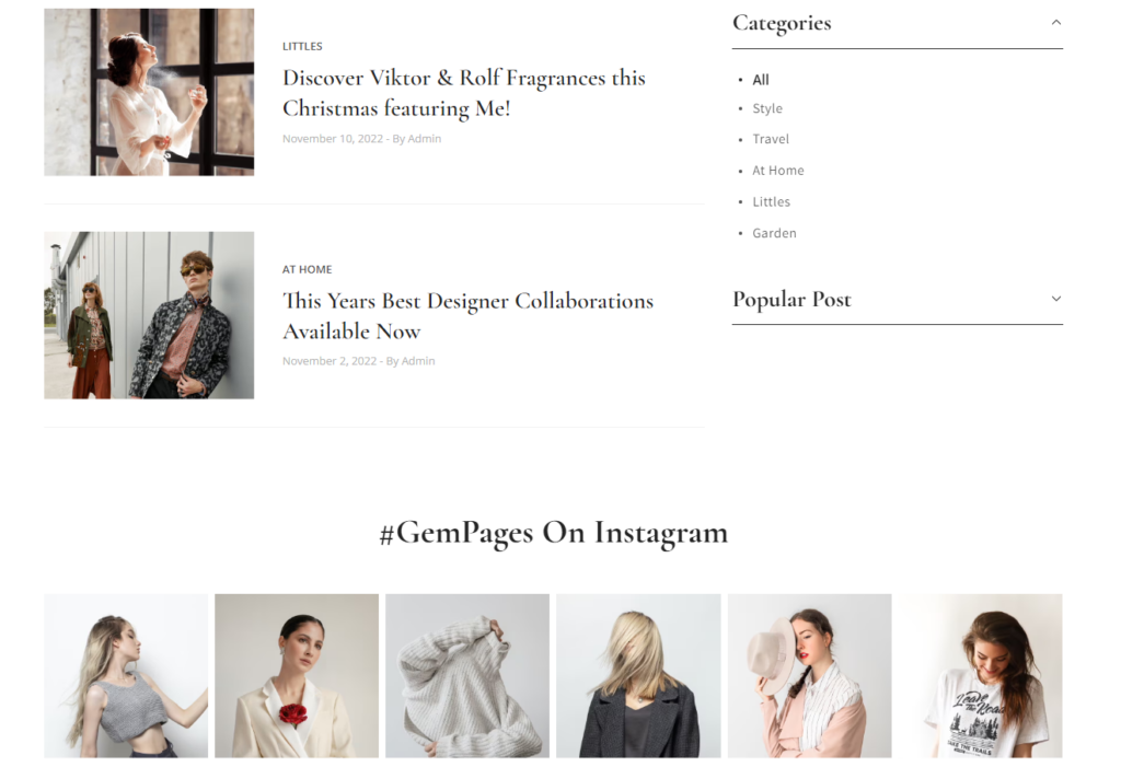 Set a GemPages Page as Default - Help Center