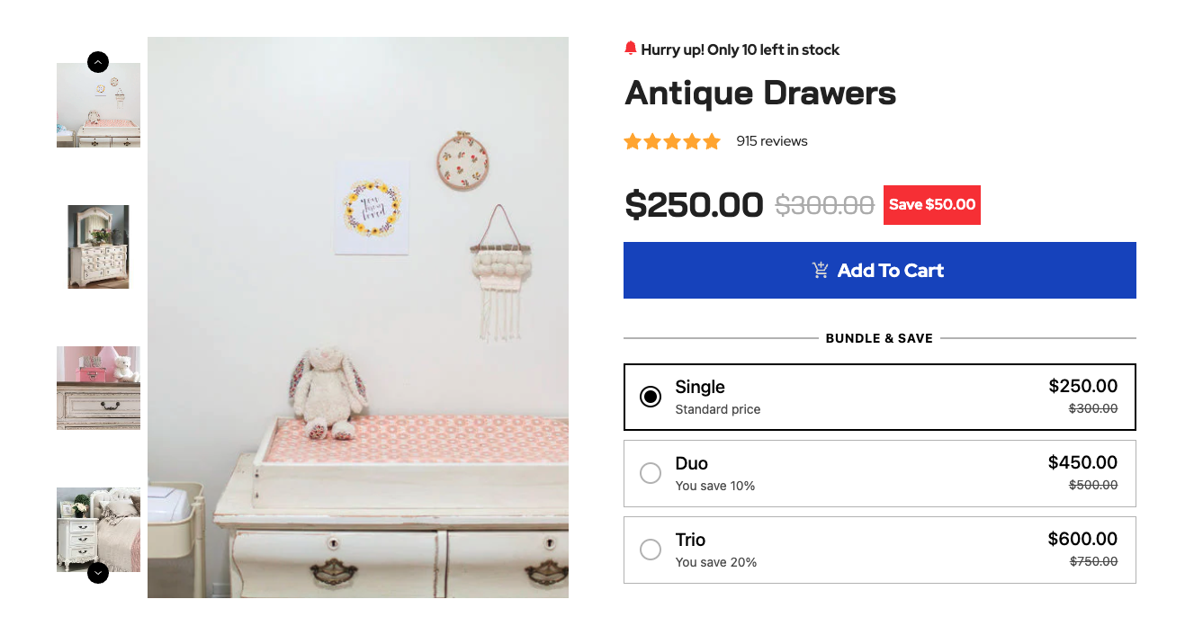 Kaching Bundle Quantity Breaks - Help Center