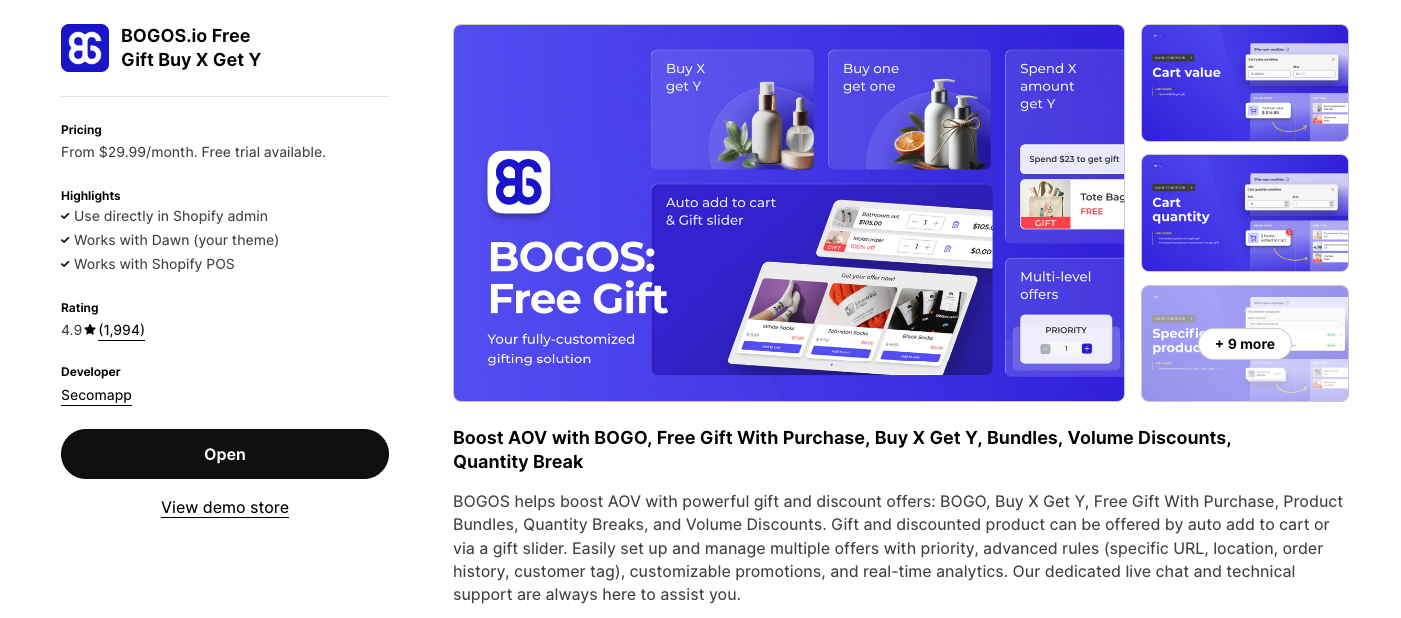 BOGOS.io Free Gift, Discounts & Bundles - Help Center