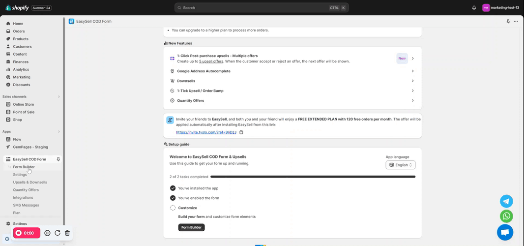 EasySell COD Form & Upsells - Help Center