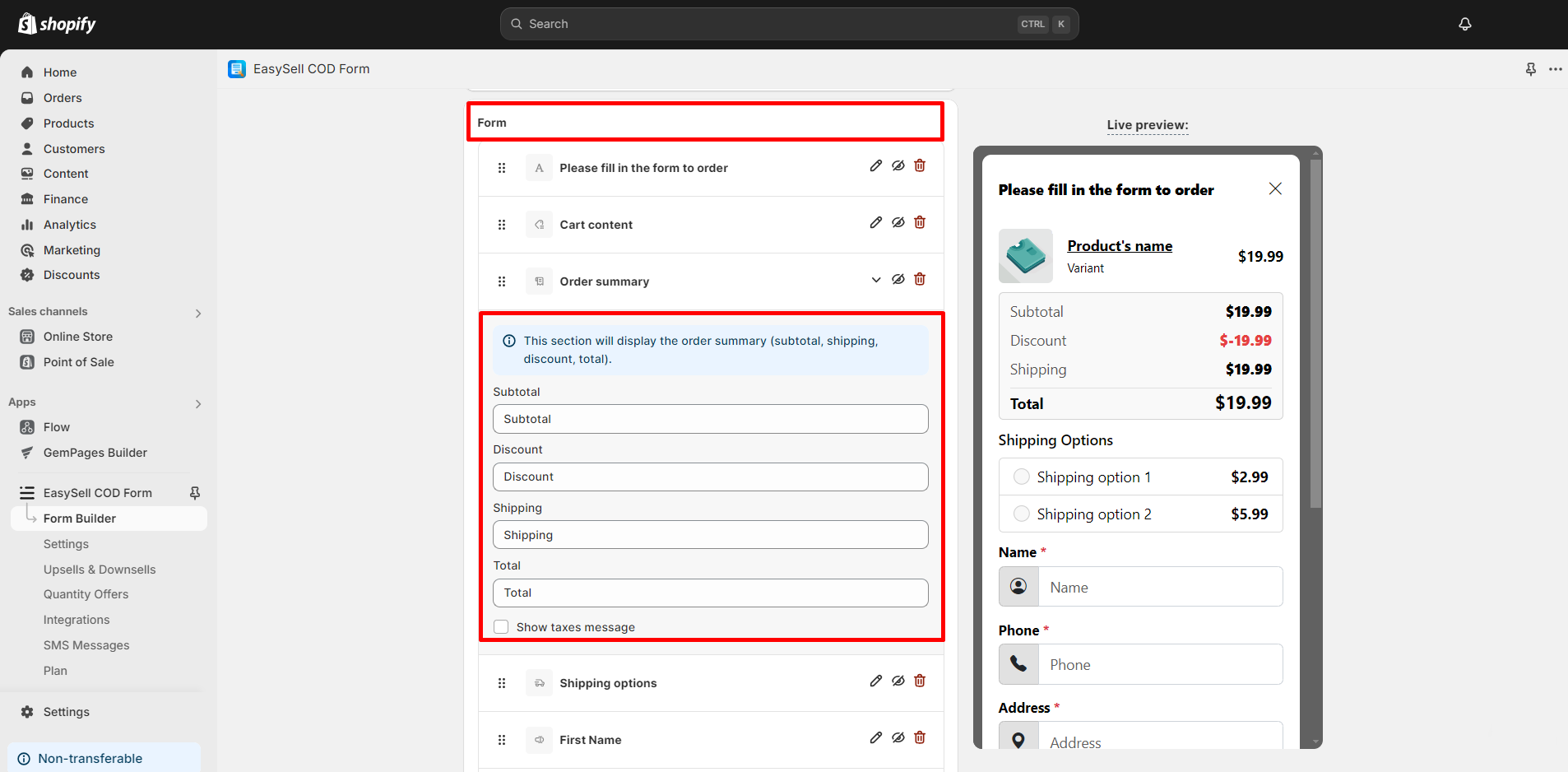EasySell COD Form & Upsells - Help Center