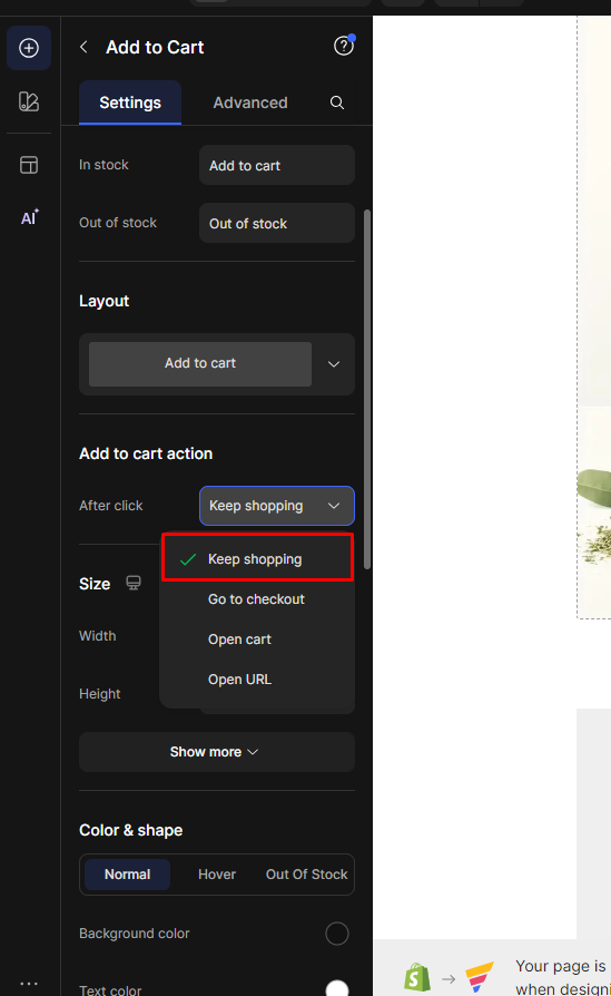 Slide Cart Drawer by AMP - Help Center