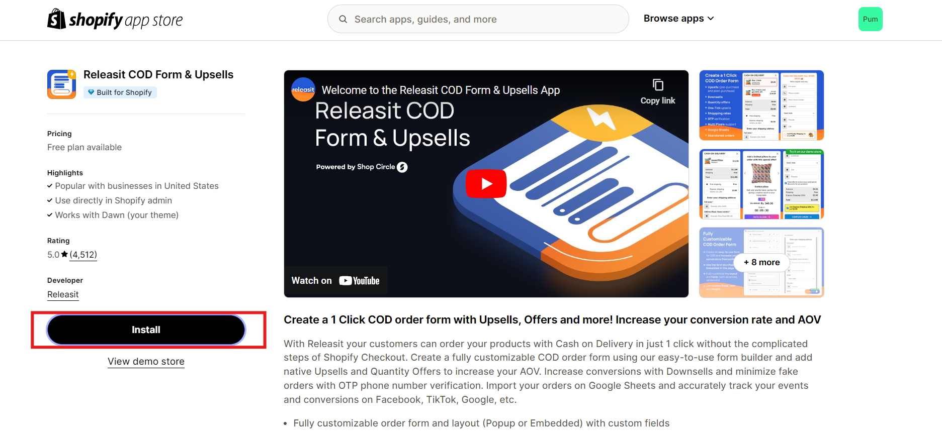 Releasit COD Form & Upsells - Centro de Ayuda