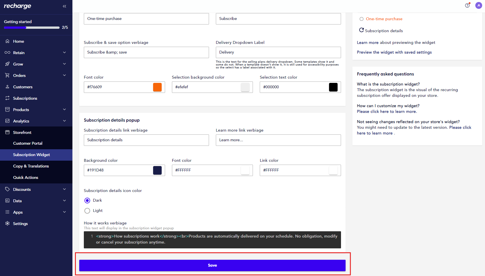 Recharge Subscriptions - Help Center