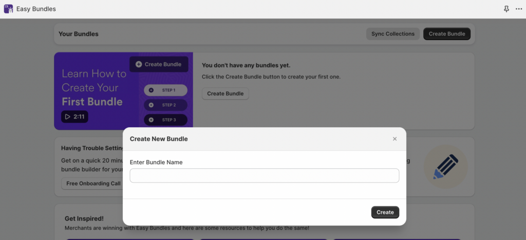 Easy Bundle Builder - Centro de ayuda