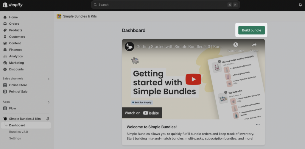 Simple Bundles & Kits - Help Center
