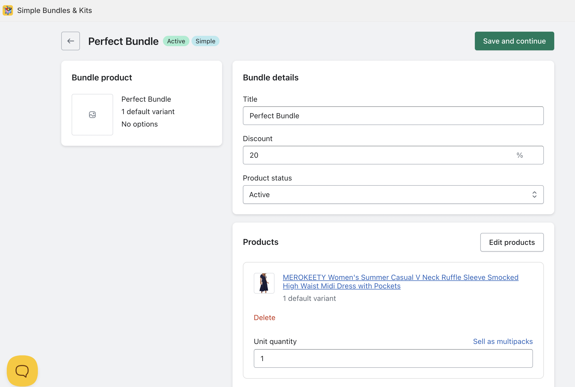 Simple Bundles & Kits - Help Center