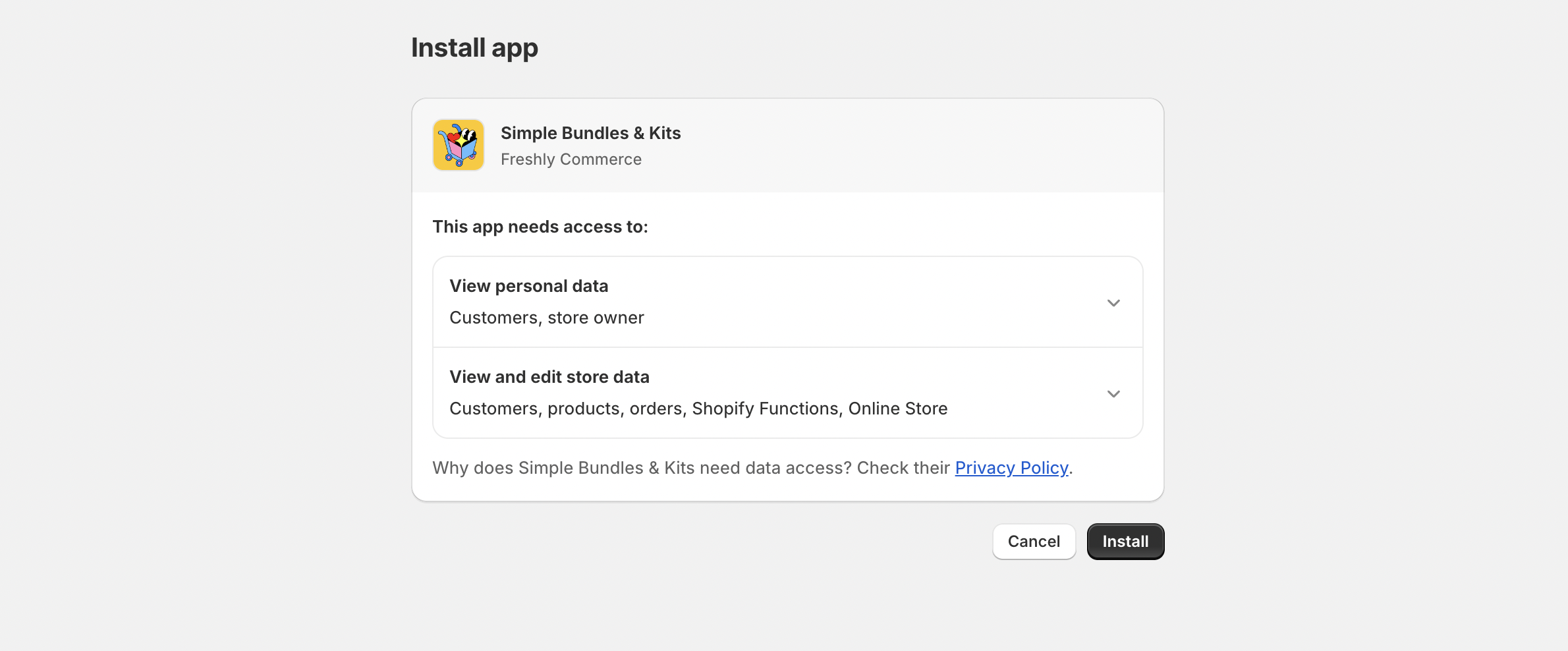 Simple Bundles & Kits - Help Center