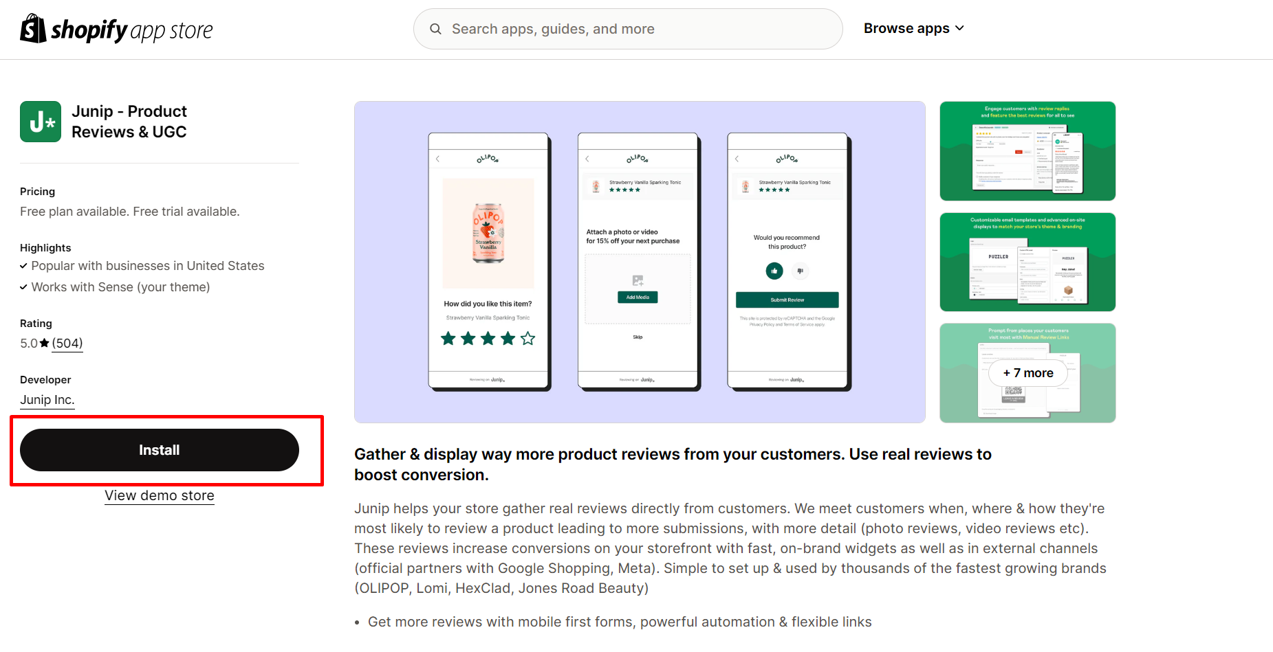 Junip ‑ Product Reviews & UGC - Help Center