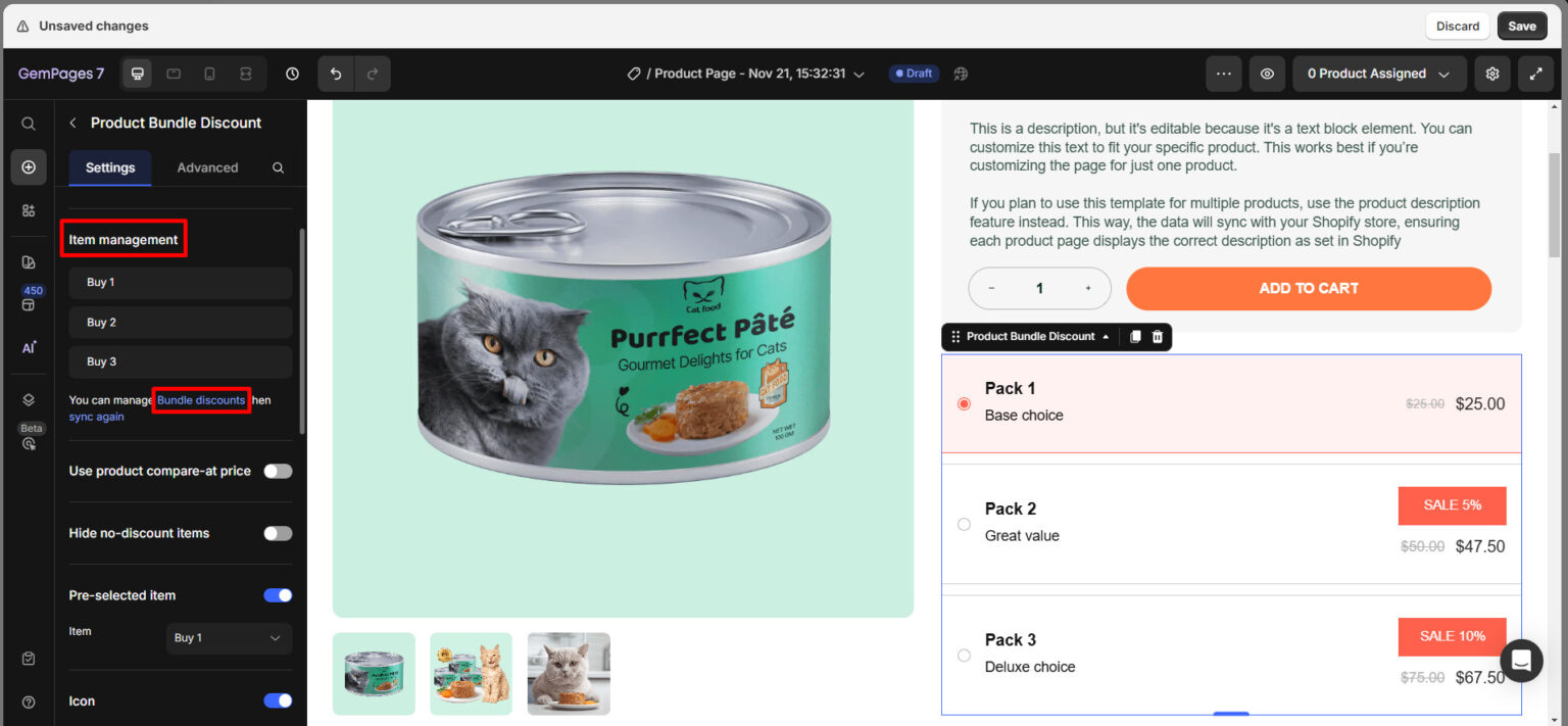 Bundle Discount Element - Help Center