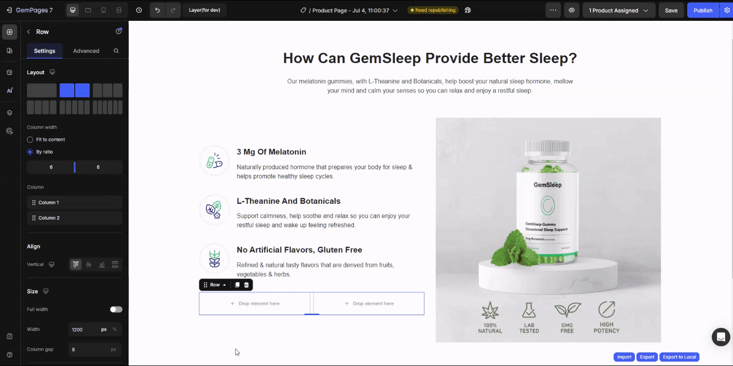 Put Button Side by Side - Help Center