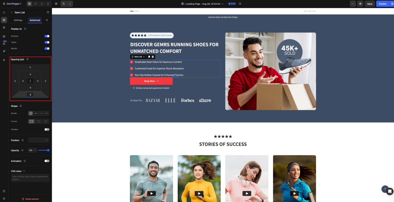 Add Or Remove Spacing Between Elements Help Center
