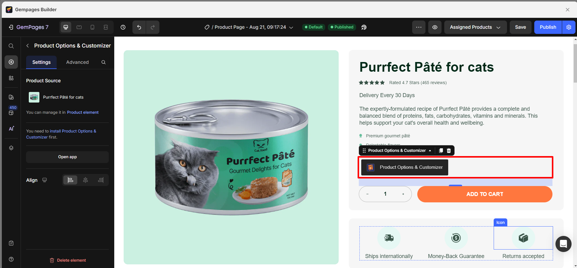 Product Options & Customizer - Help Center