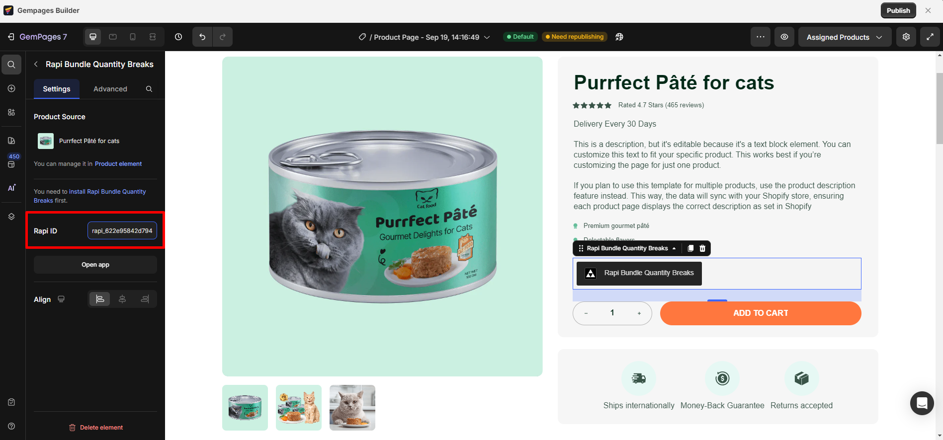 Rebajas de cantidad de paquetes Rapi - Centro de ayuda