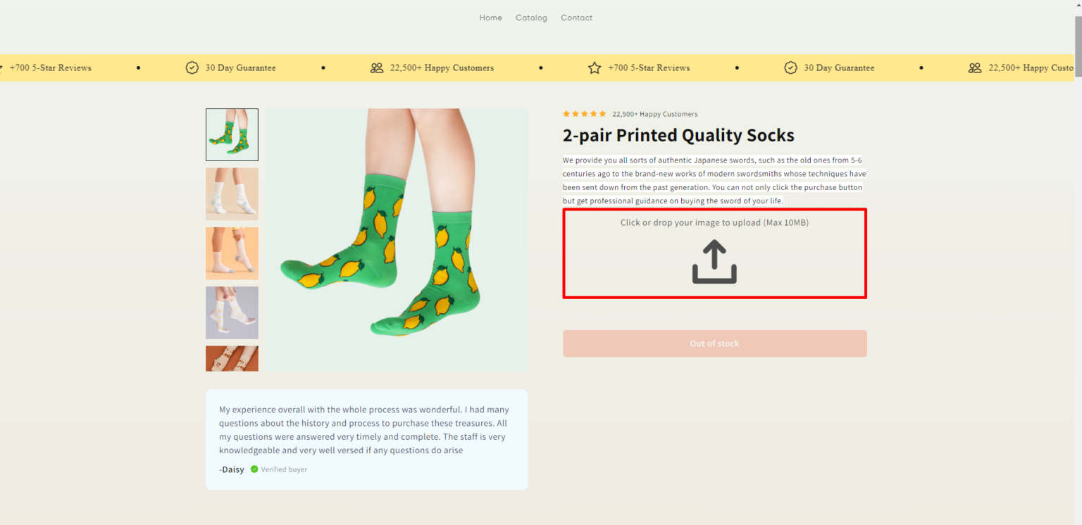 Product File Upload - Help Center