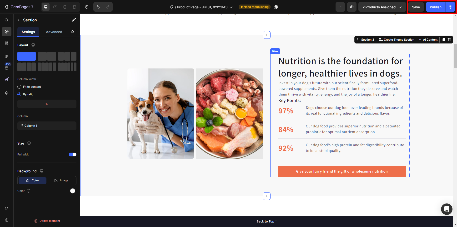 Add Negative Margin to An Element or Section - Help Center