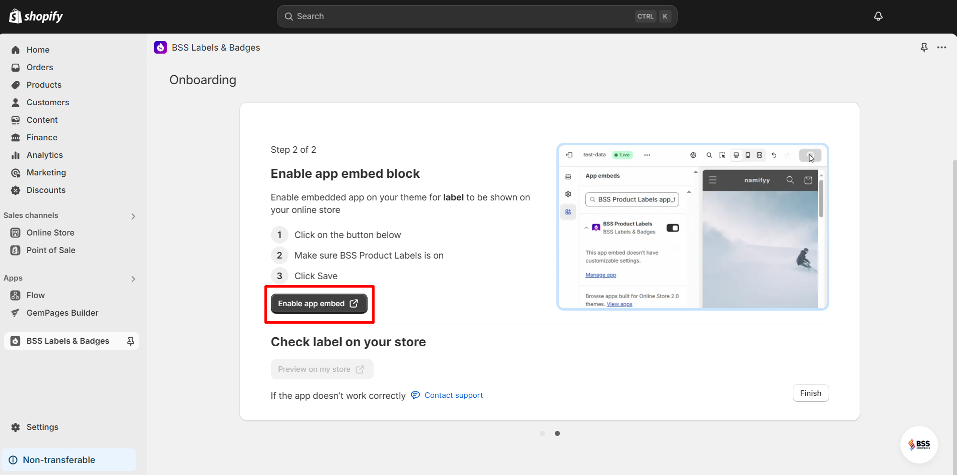 BSS: Product Labels & Badges - Help Center