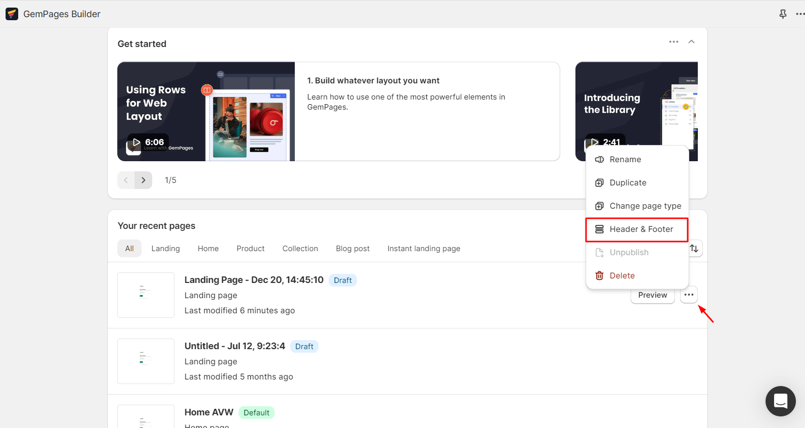 Edit Shopify Header and Footer - Help Center