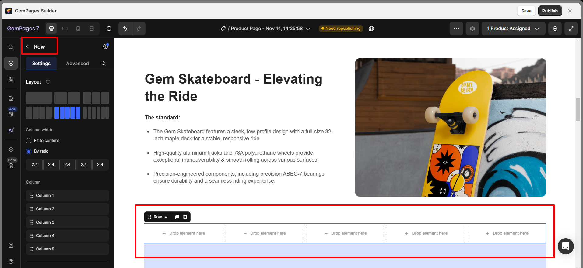 How to Create 5-Column Grid with Row or Carousel Element - Help Center How to Create 5-Column Grid with Row or Carousel Element - Help Center