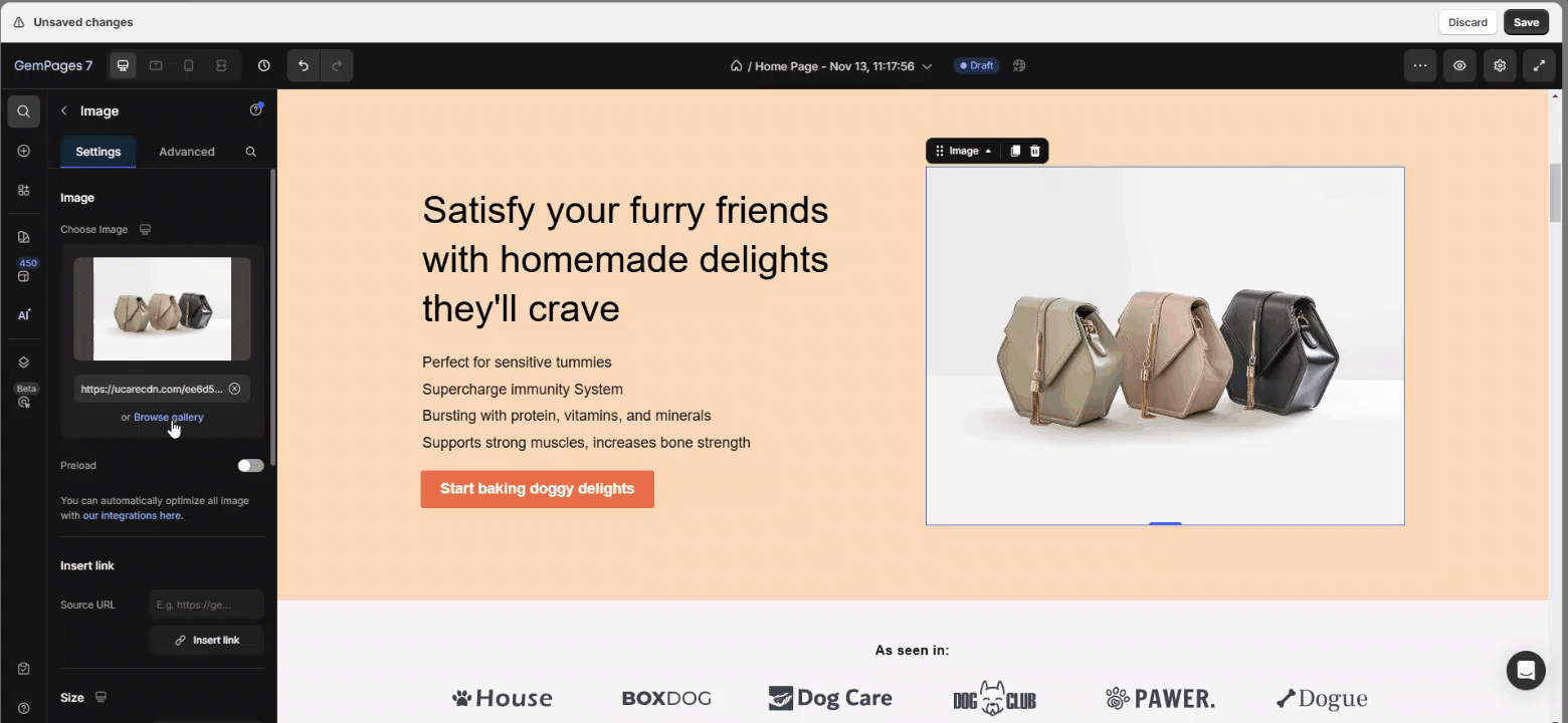 Design Hero Section with Hero Banner Element - Help Center