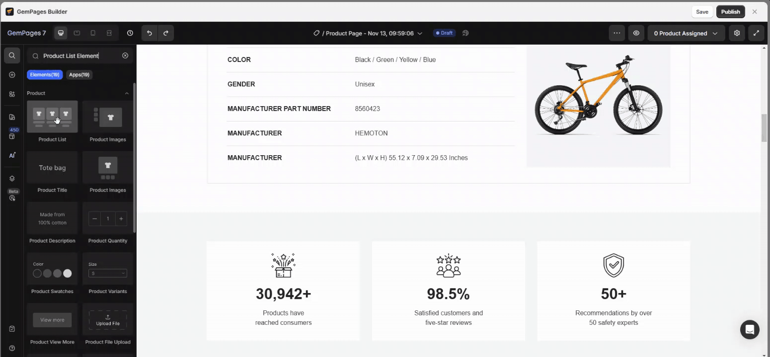 Design Featured Product List with Product List Element - Help Center