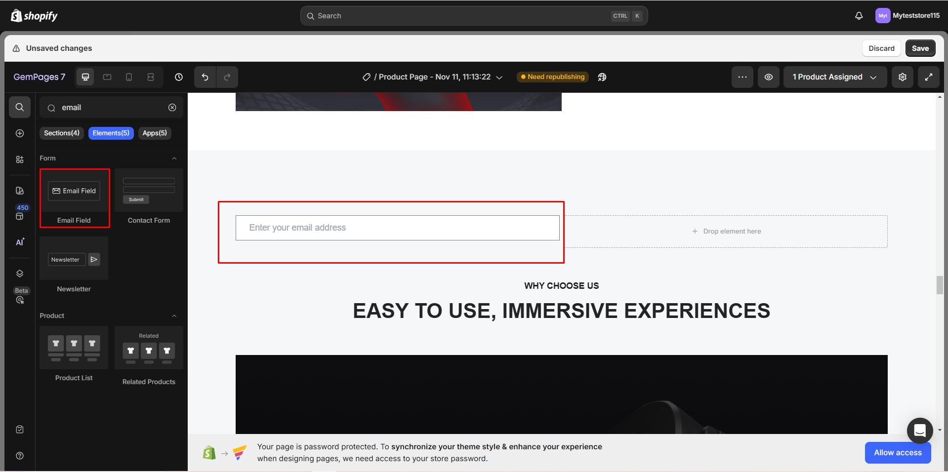 Design Newsletter Signup Form Using Newsletter Element Help Center