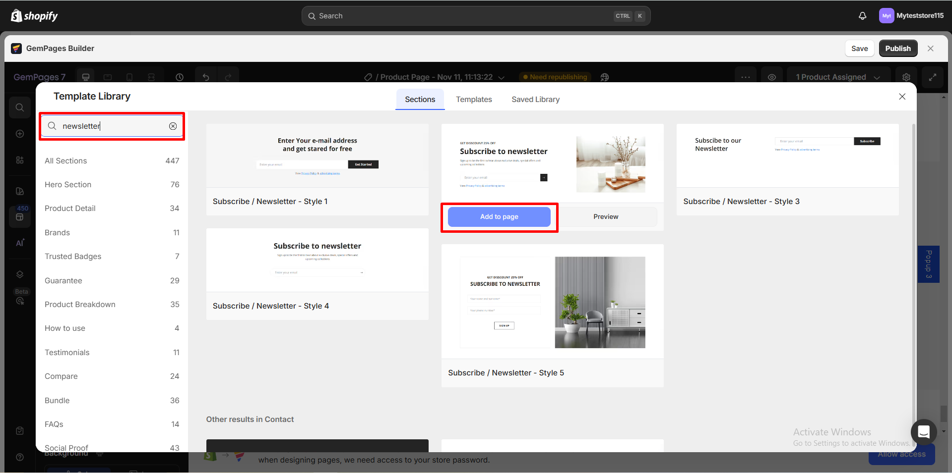 Design Newsletter Signup Form Using Newsletter Element Help Center