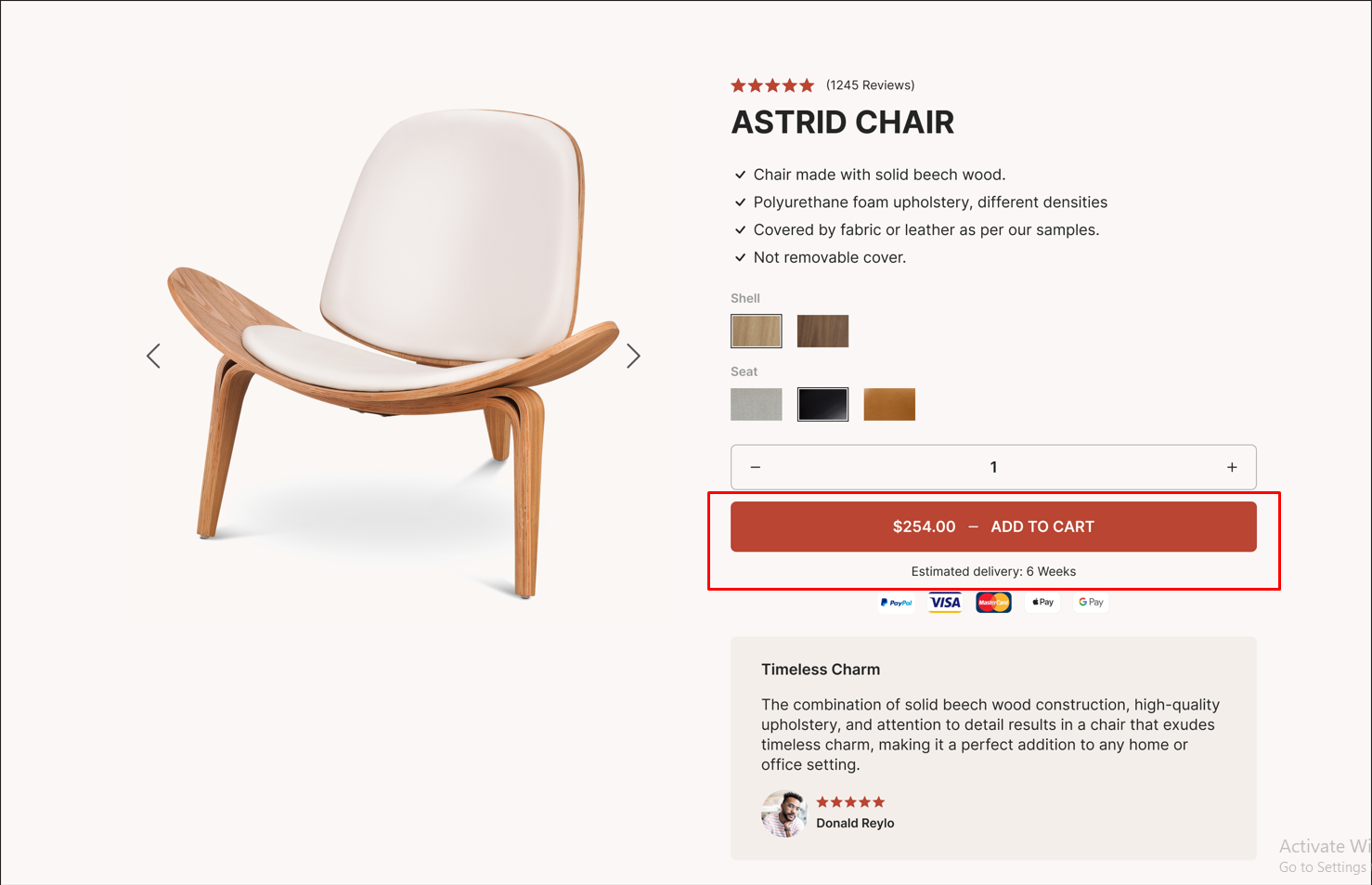 Design Shipping Estimation with Delivery Date element - Help Center