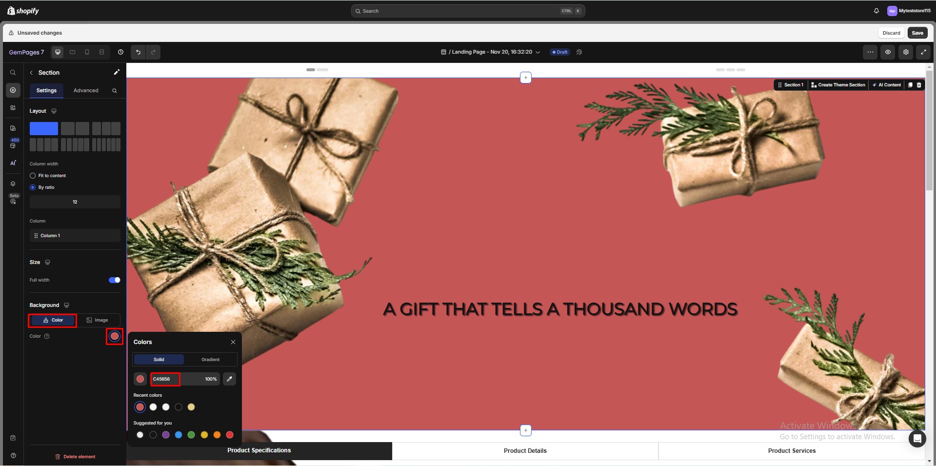 Set Image Background & Color - Help Center