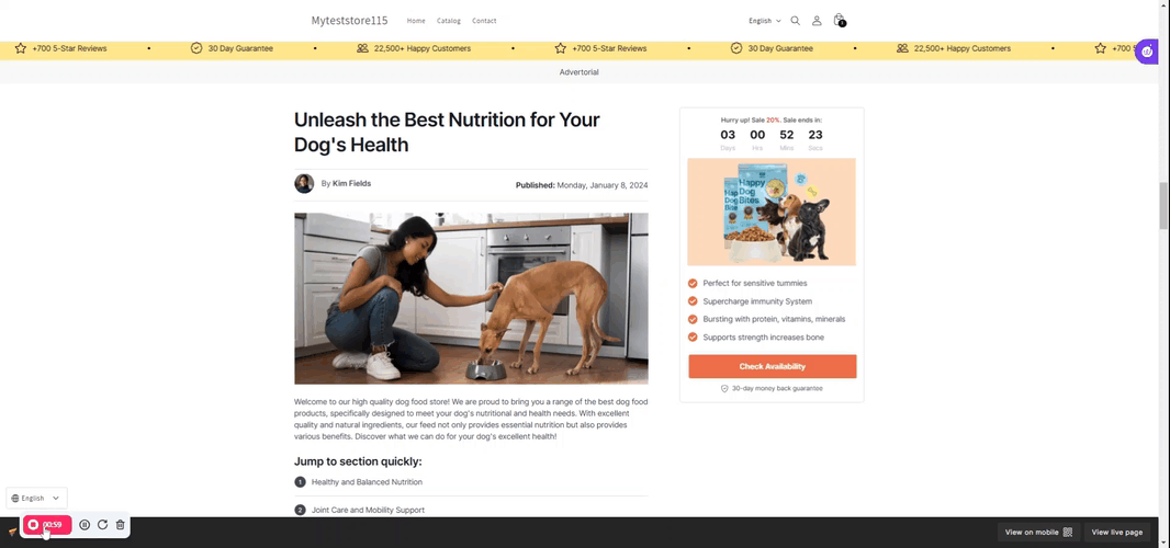 Make Animated Add to Cart Button Shake - Help Center