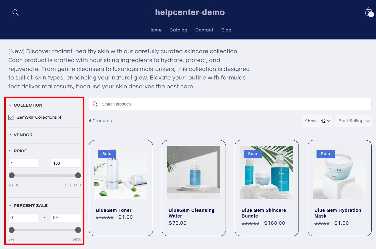 Smart Product Filter & Search - Help Center