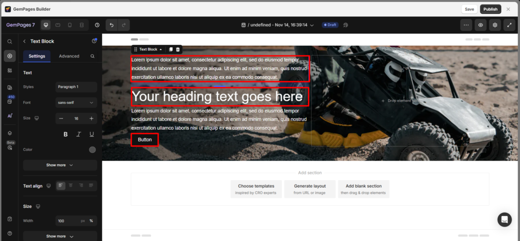 Use Row to Build Your Desired Layout - Help Center