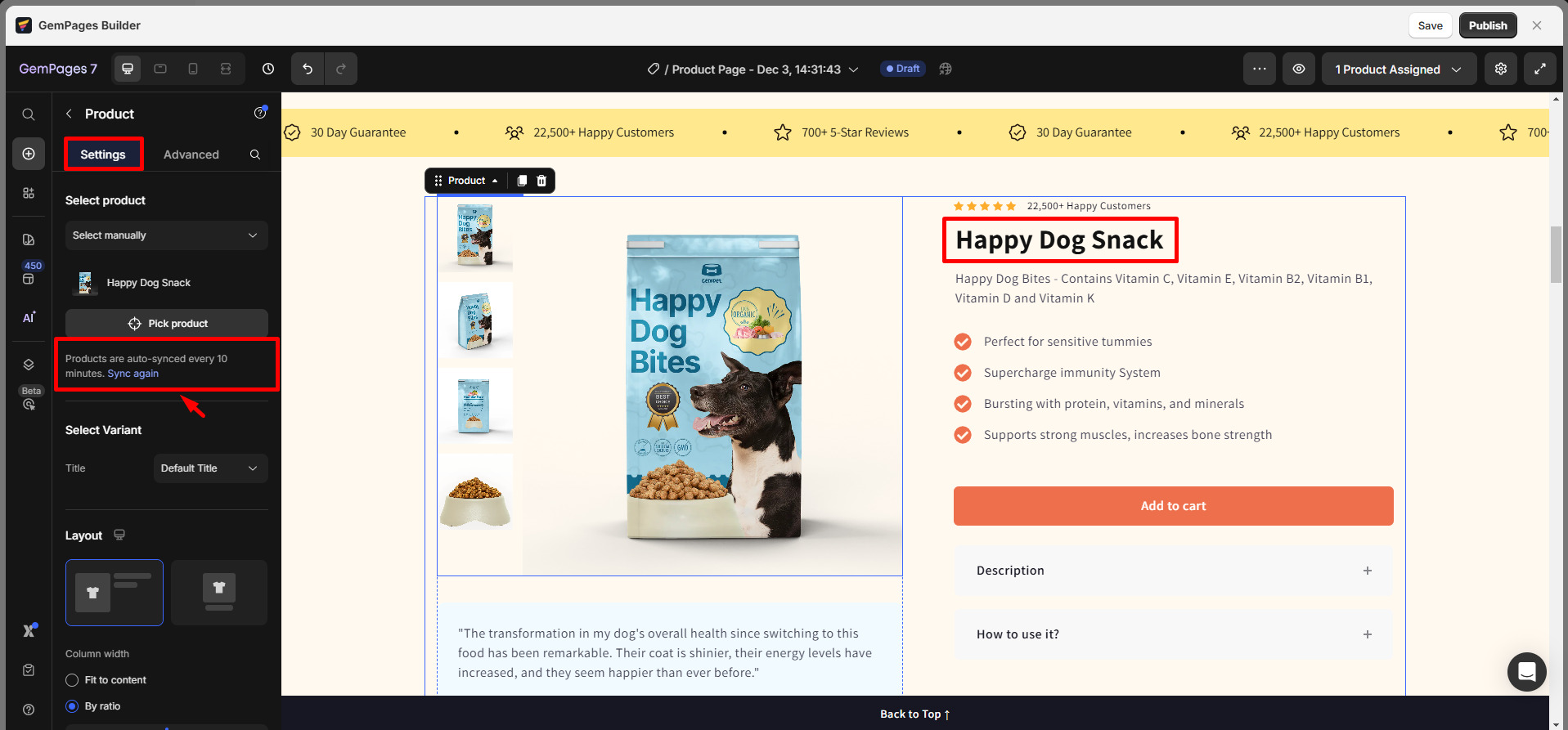 Product Title Element - Help Center