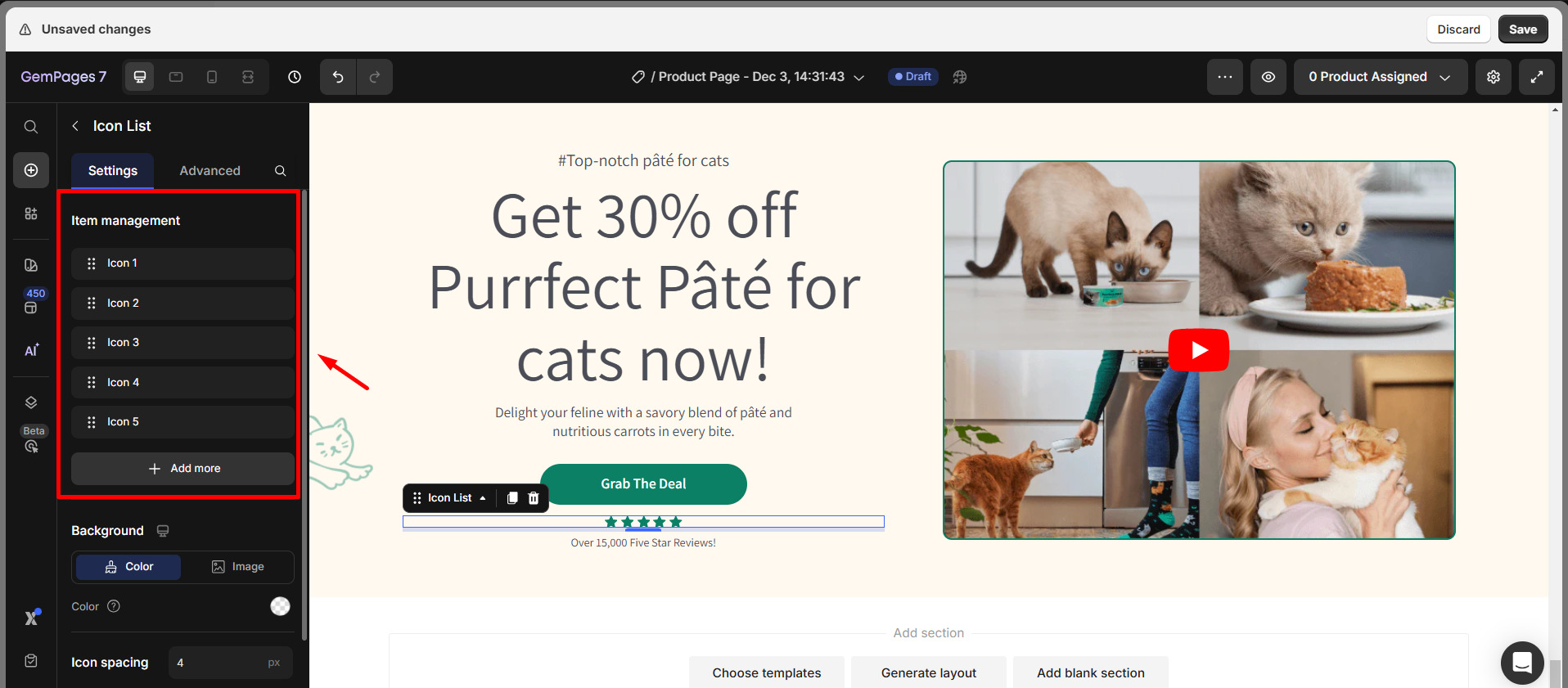 Icon List Element - Help Center