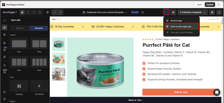 Change Page Type - Help Center