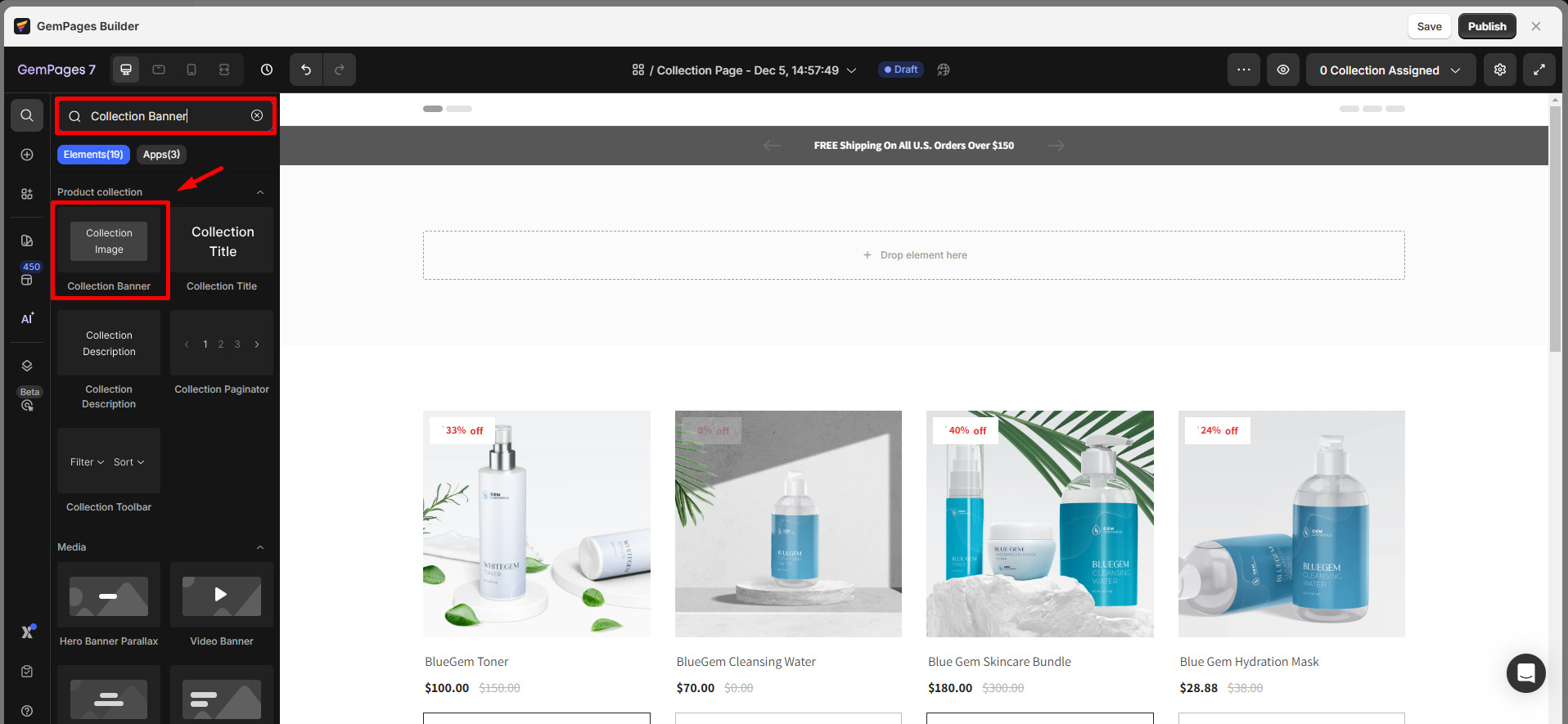 Collection Banner Element - Help Center