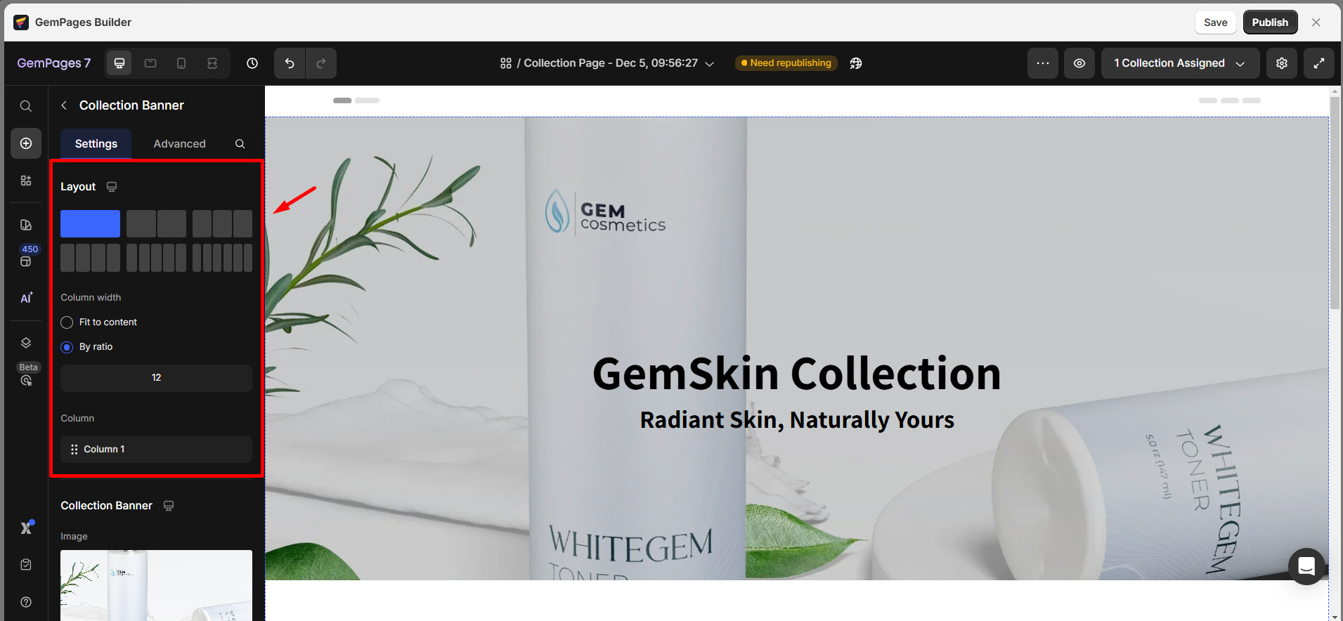 Collection Banner Element - Help Center