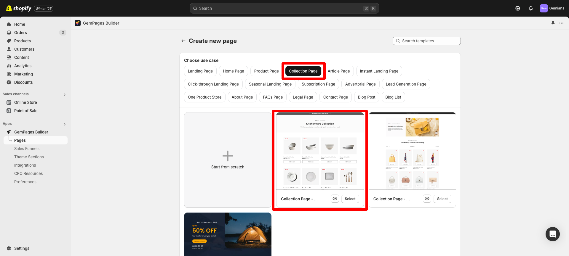 Understand Collection Page vs Collection Template - Help Center