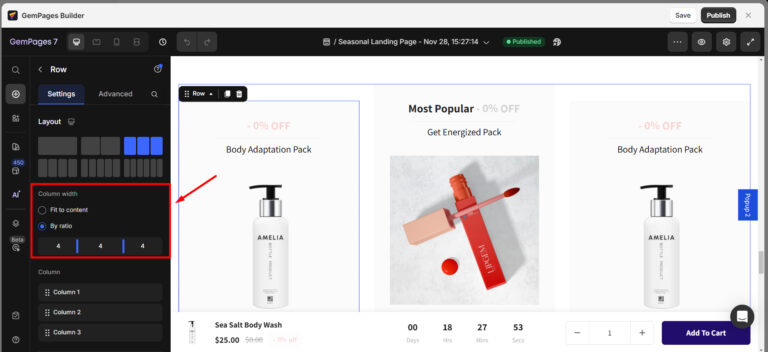 Change the Size of Column - Help Center