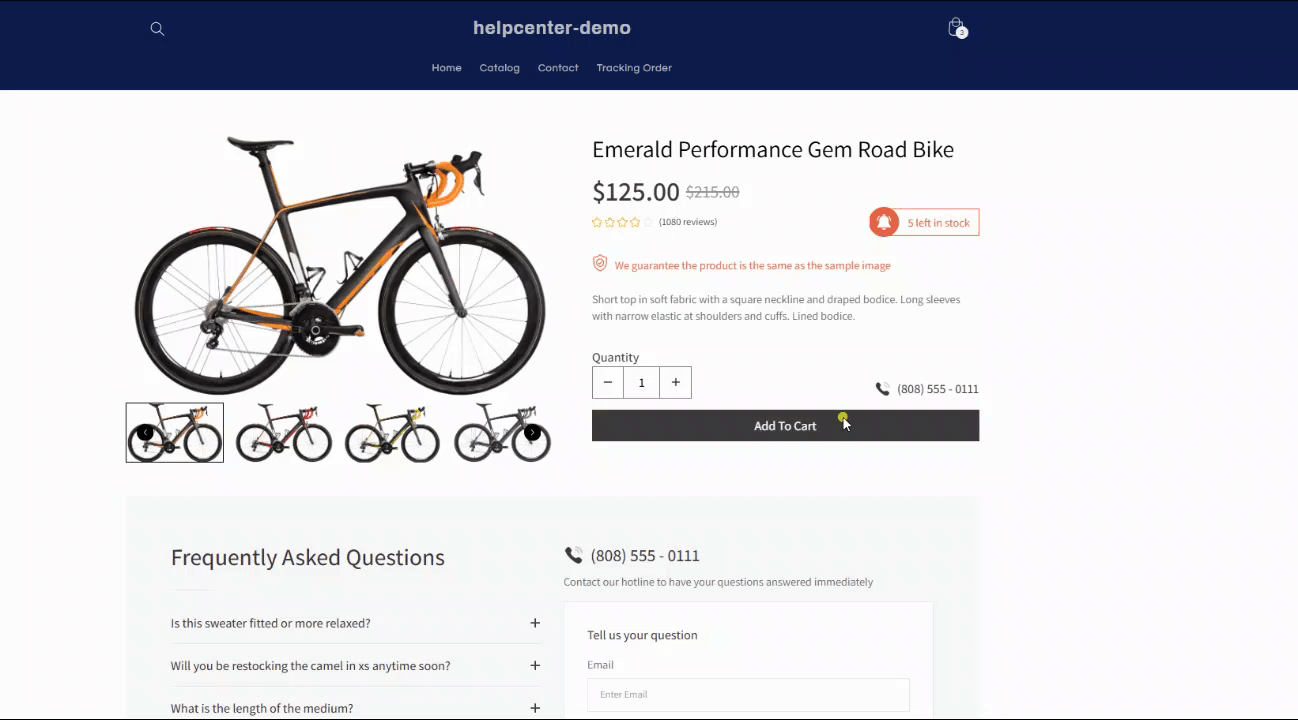 Open Cart Drawer or Slide Cart after Adding to Cart - Help Center