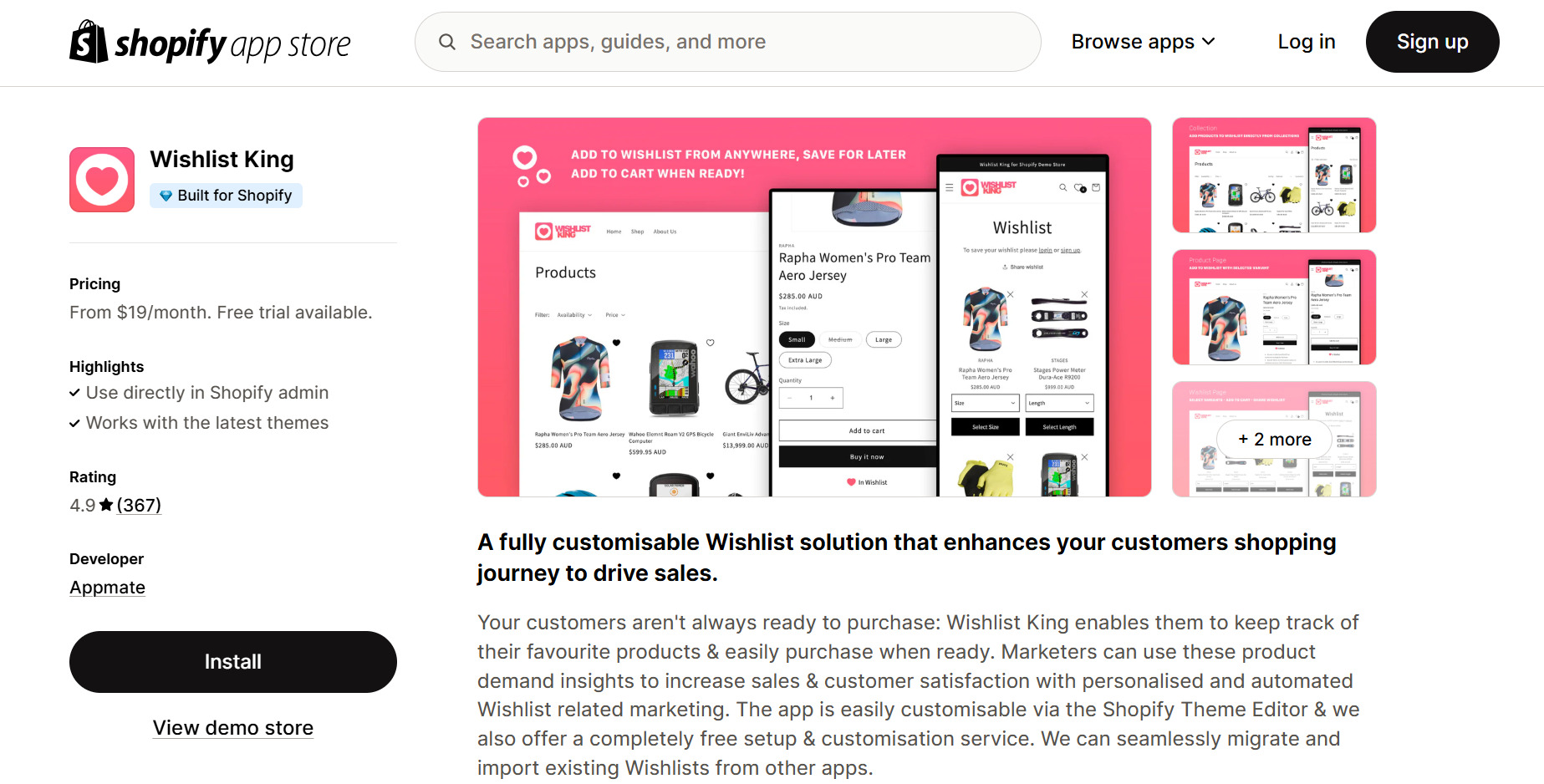 Add A Wishlist Button To Your Product Page Help Center