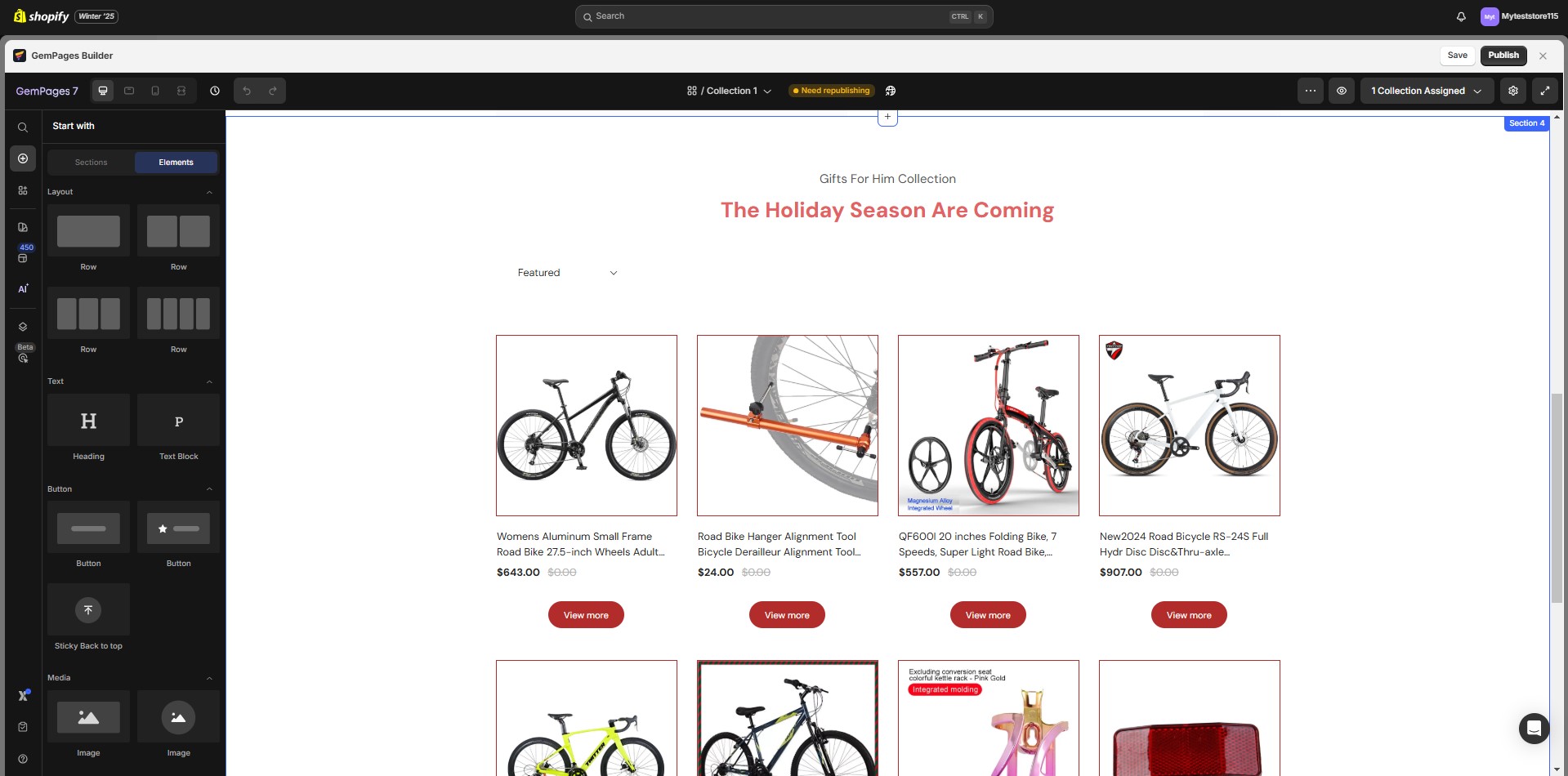 Mostrar banners de colección de forma dinámica según cada colección ...